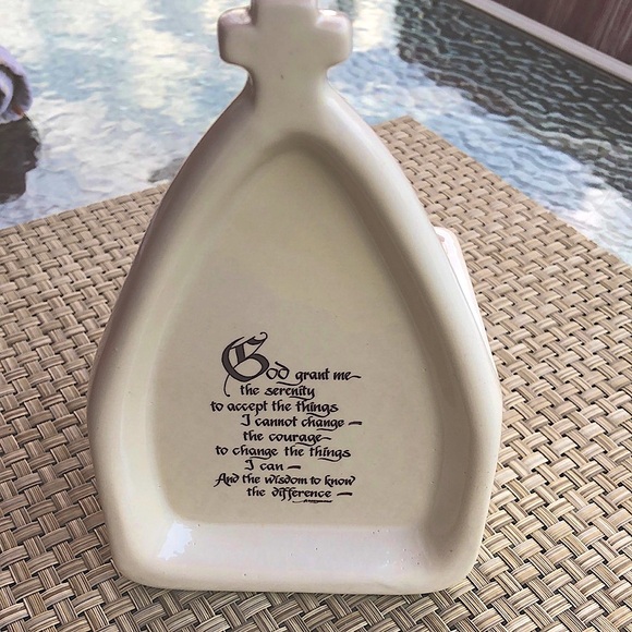 Haeger | Accents | Vintage Haeger Usa 352 Churchserenity Prayer Planter ...